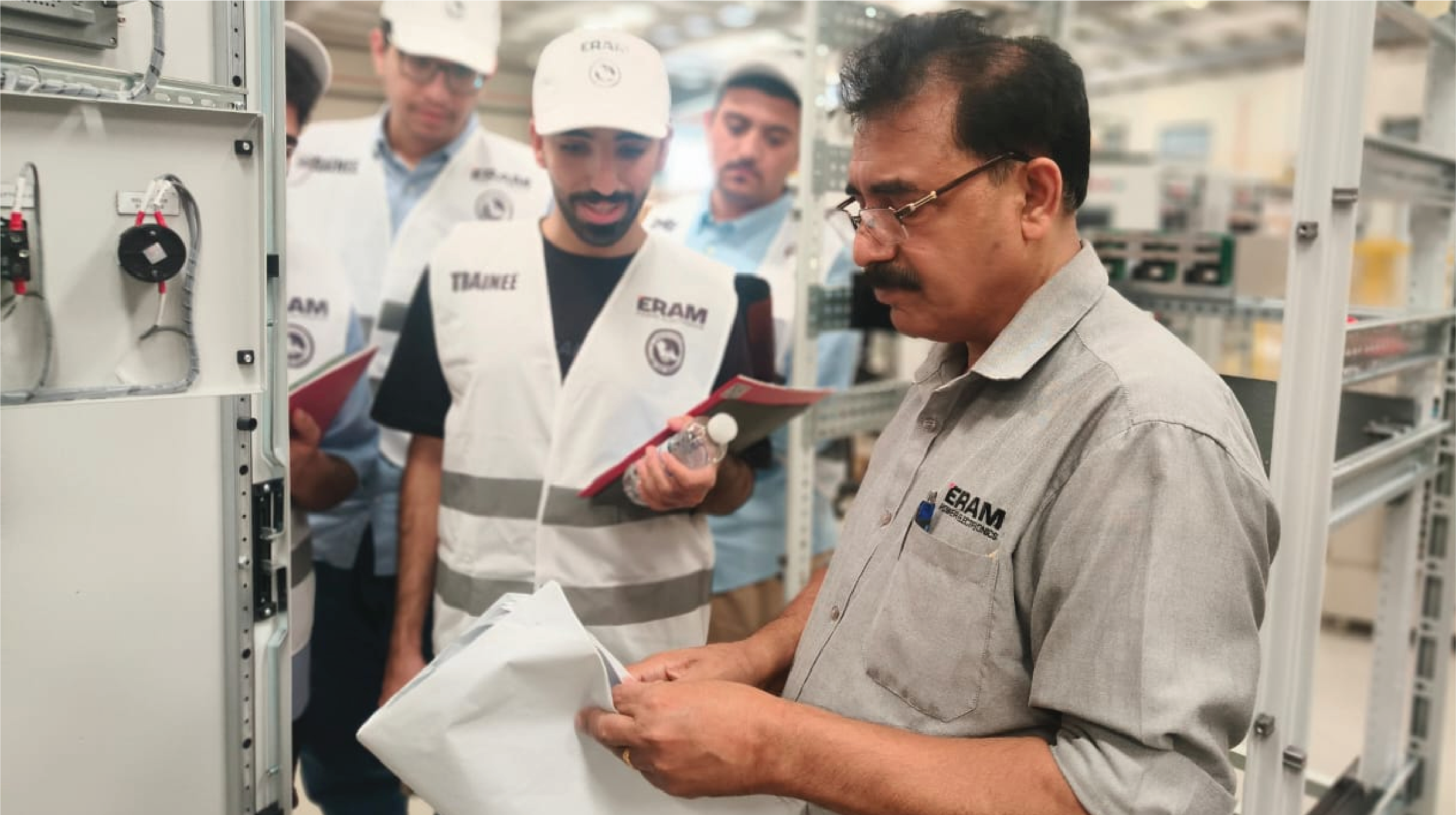 Empowering the Future: Trainees from King Faisal University at Eram ...